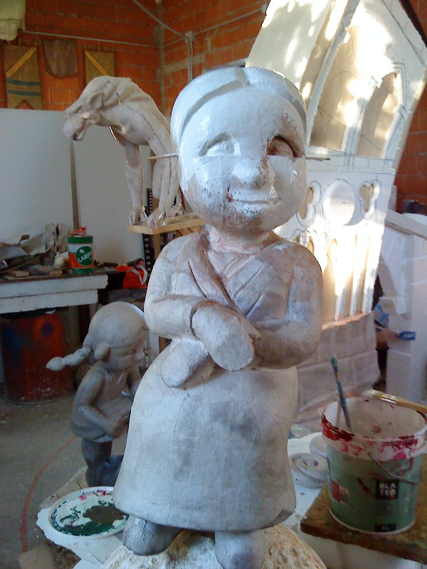 EXPO NINOT 2011: FOTOS DEL MAKING OFF DEL NINOT INFANTIL DE MONTORTAL ...