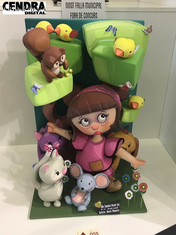 Exposición del Ninot 2018: todos los ninots infantiles - Cendra Digital.