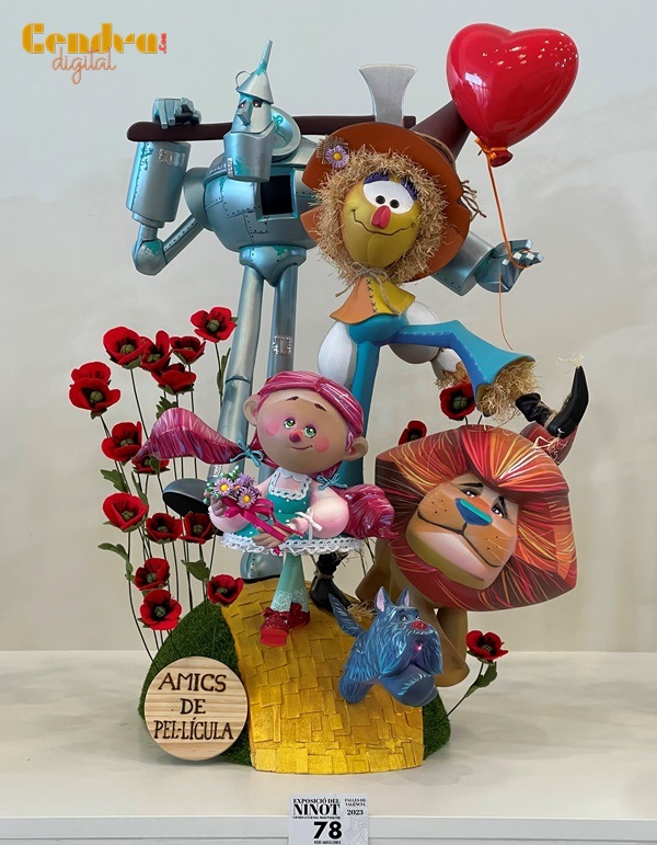 Premios mejores ninots infantiles de sección de la Exposición de las ...