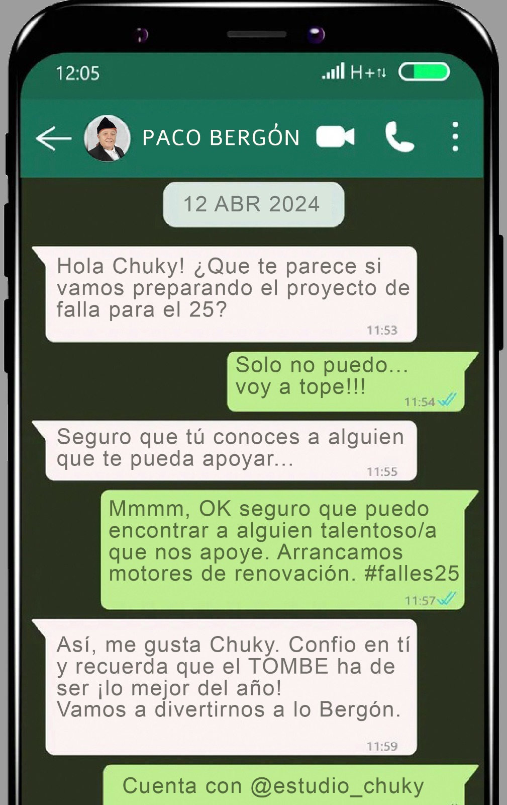 La Falla Doctor Sanchis Bergón renueva a Raúl Martínez para 2025 ...
