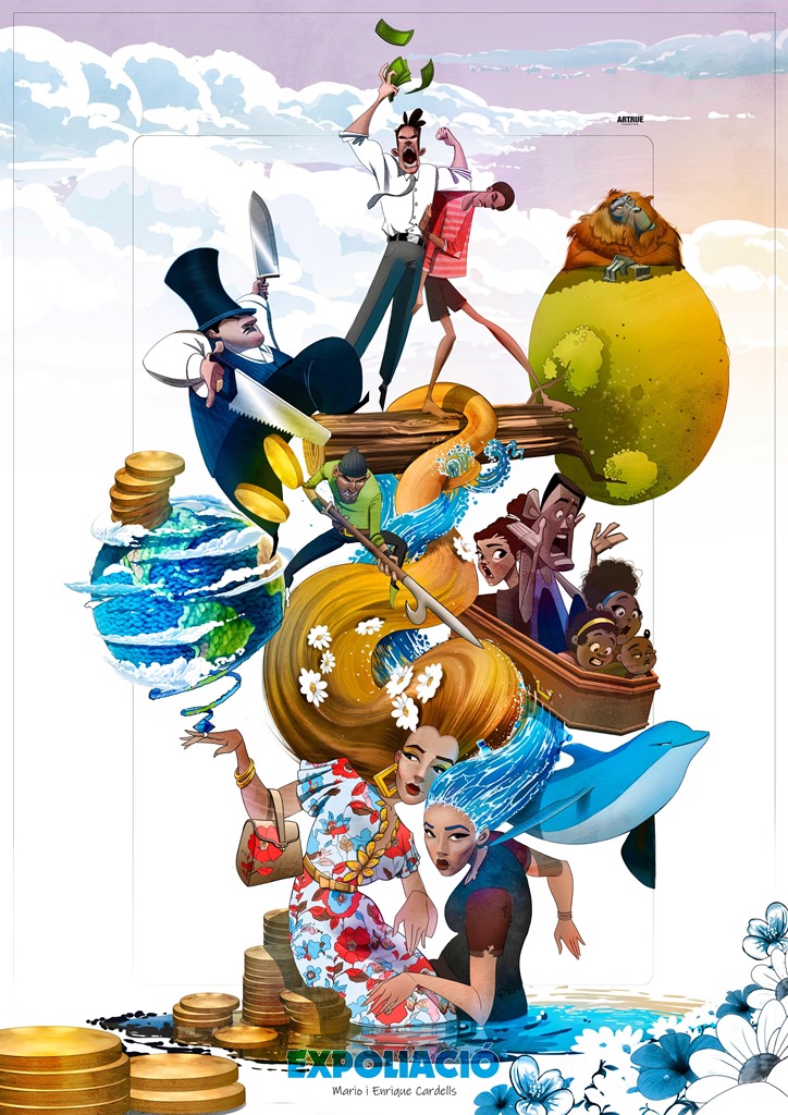 La Falla Plaza Doctor Collado presenta los bocetos de Mario y Enrique ...