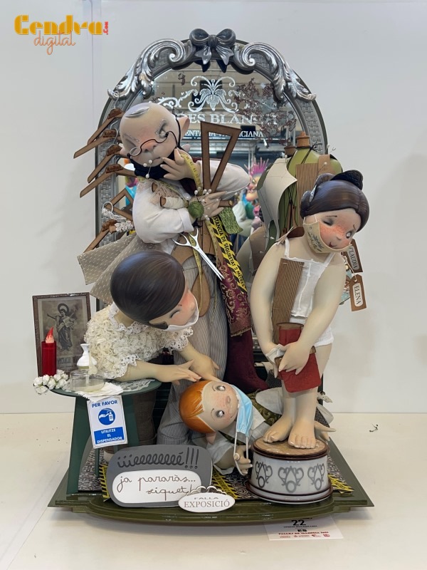 Exposición del Ninot Fallas de Valencia 2021: ninots infantiles ...