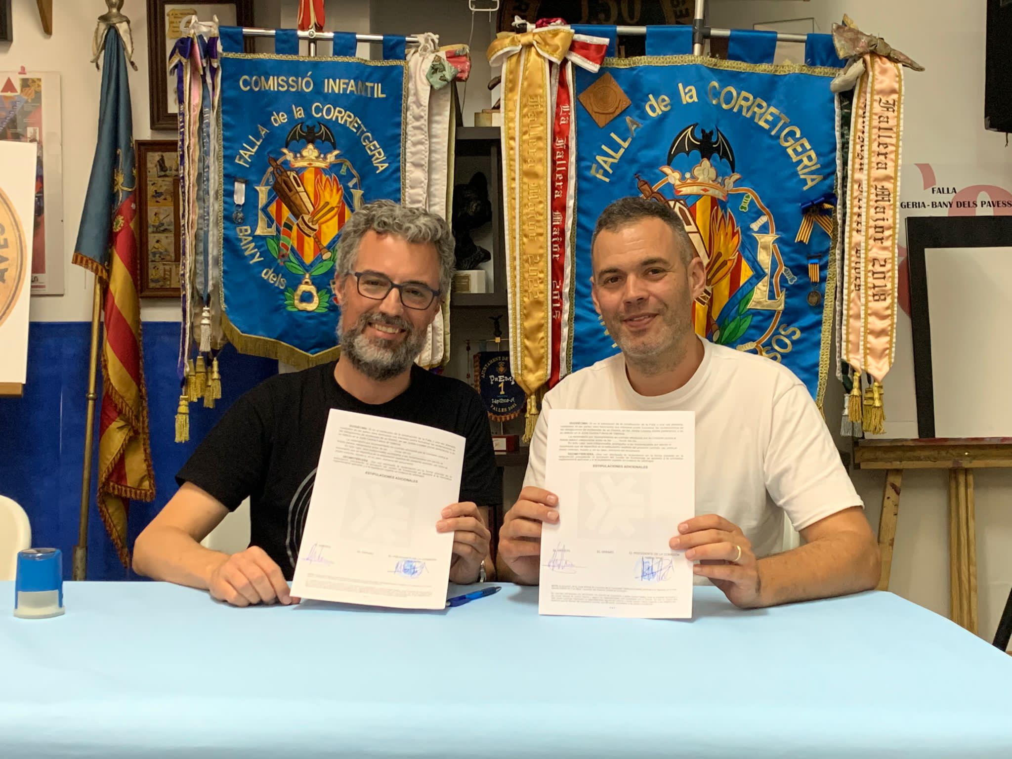 La Falla Corretgeria ficha a Miguel Banaclocha y renueva a Juanjo Salom ...